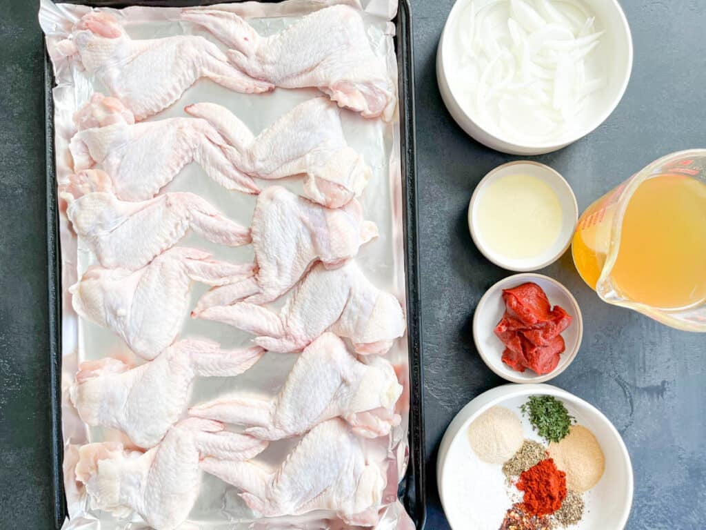 Easy Braised Chicken Wings Recipe : Cooking With Bliss