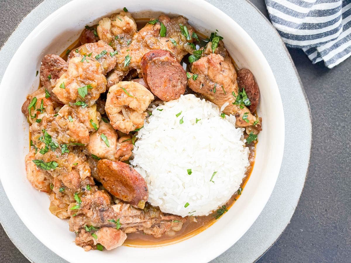 Cajun Chicken Stew Without Roux : Cooking With Bliss