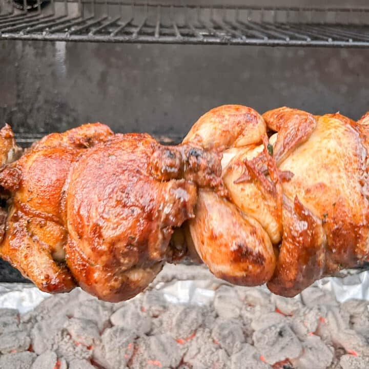 Easy Cornish Hens on Rotisserie : Cooking With Bliss