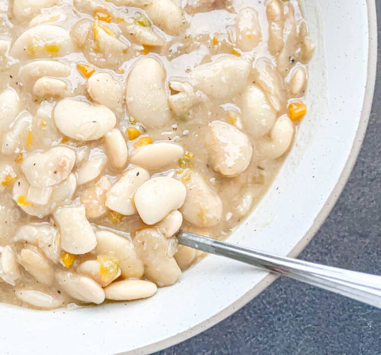 Southern Lima Beans (Butter Beans) With Turkey Wing Tips : Cooking With ...